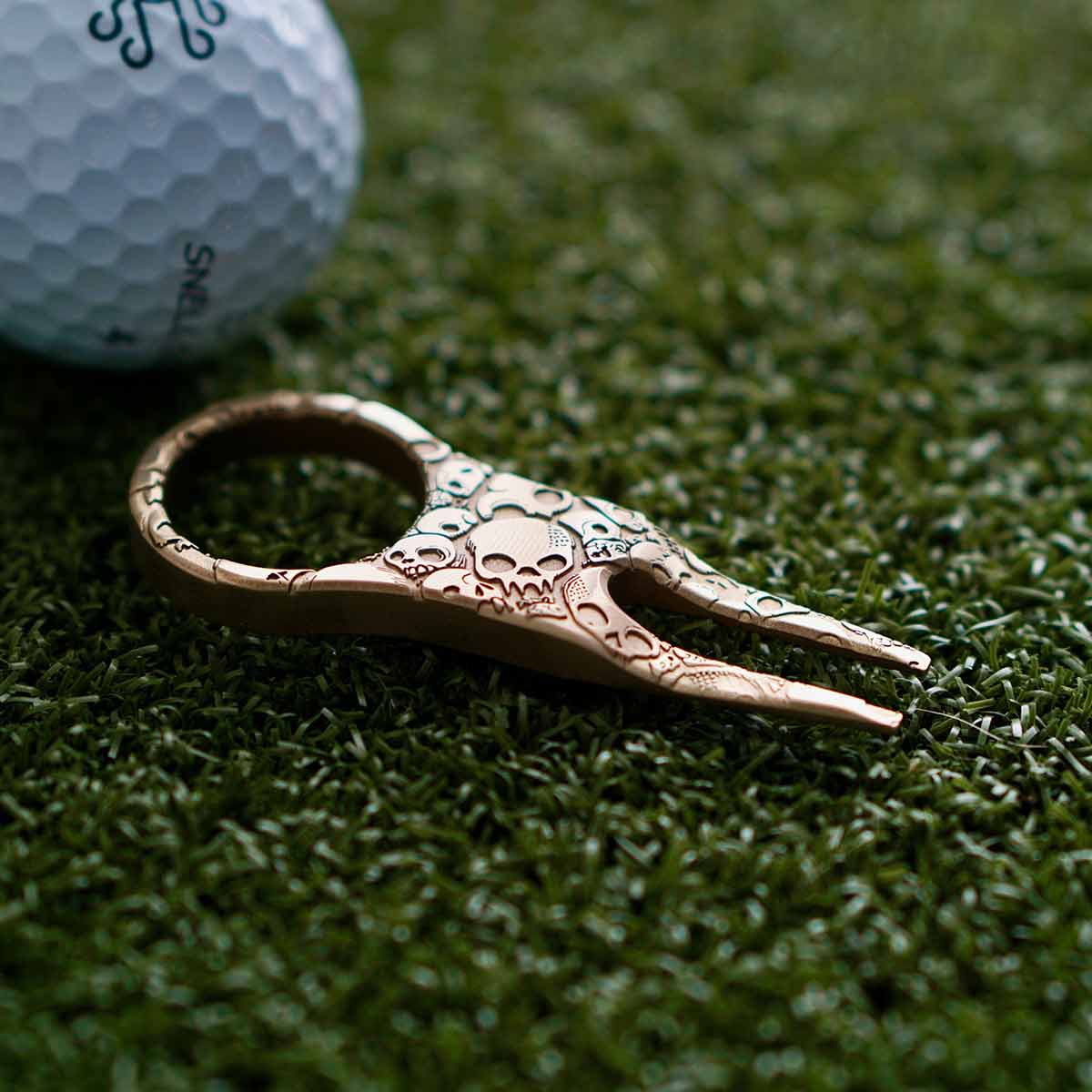 Brass Golf Ball Markers & Pitch Tools – Kraken Golf
