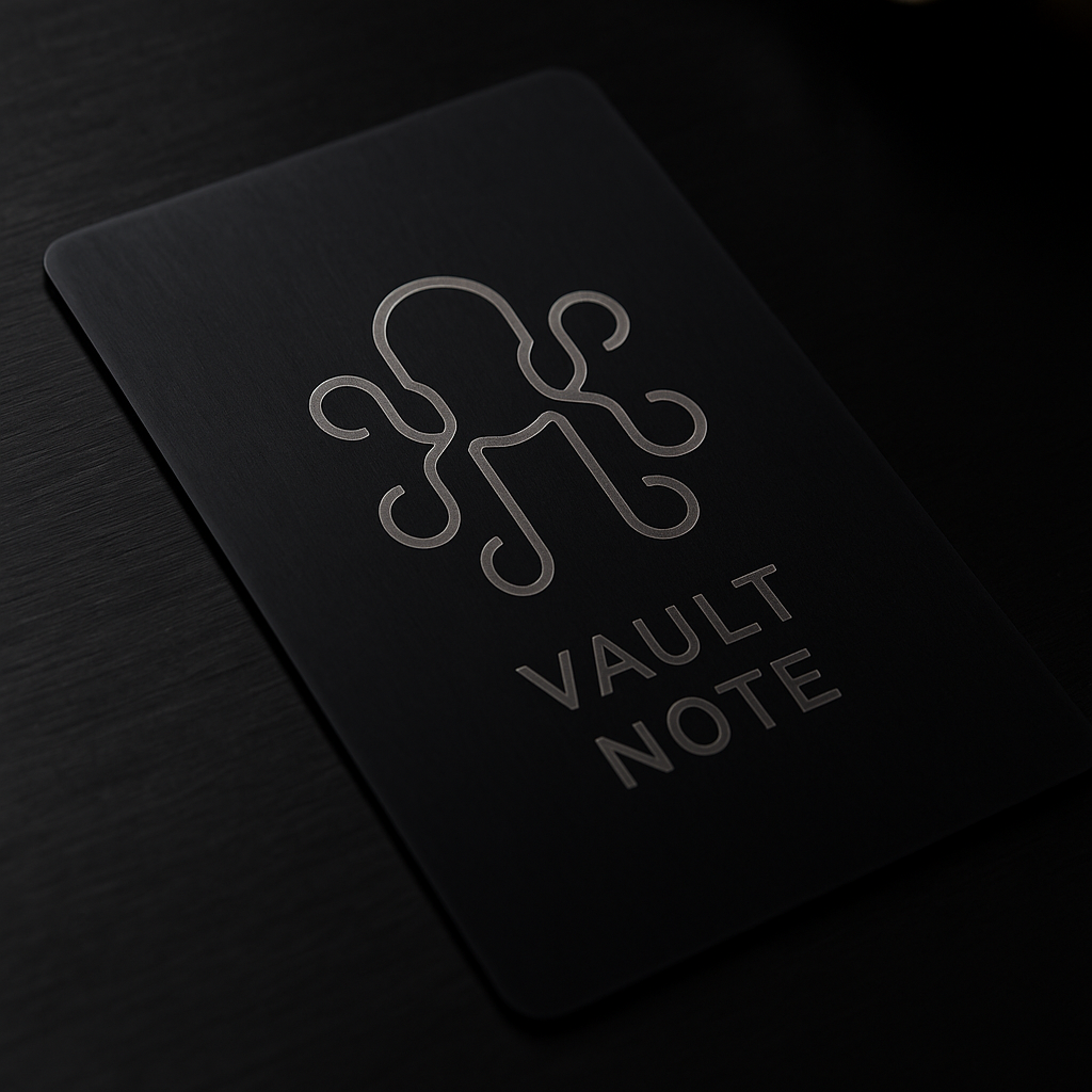 Vault Note Gift Card | Kraken Golf