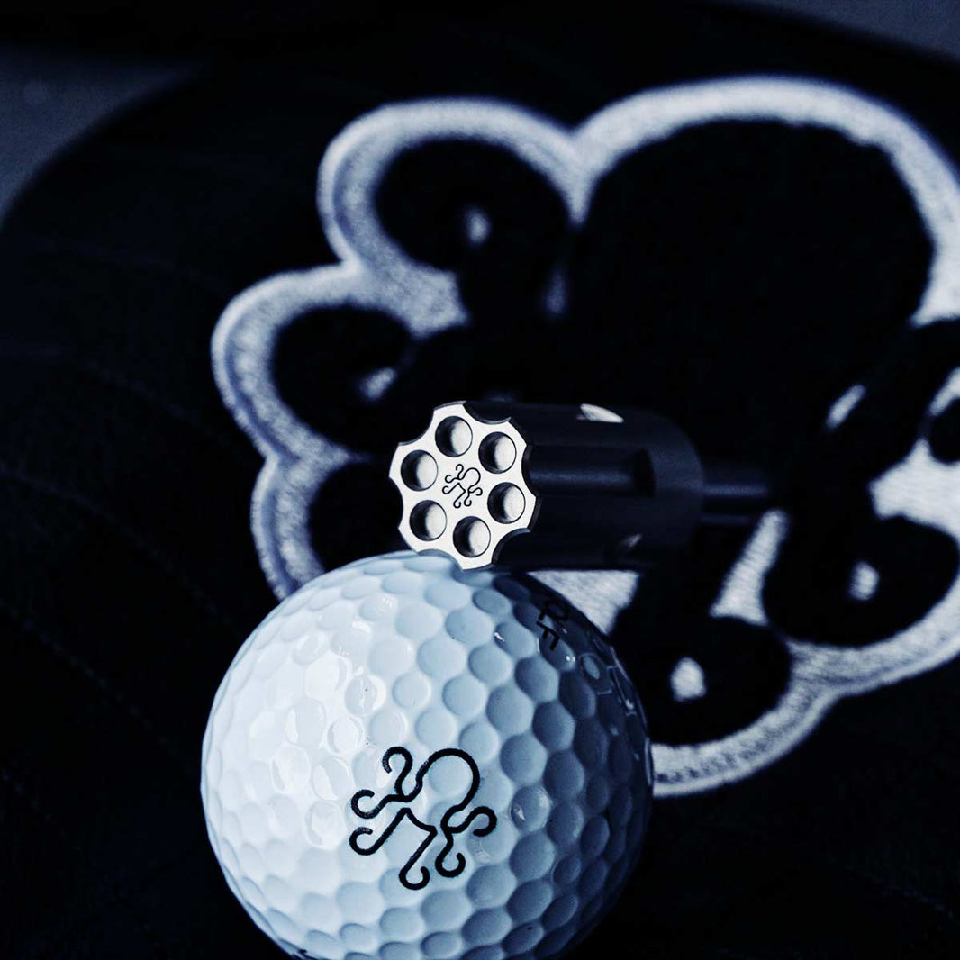 Metal Golf Ball Markers & Pitch Tools by Kraken Golf