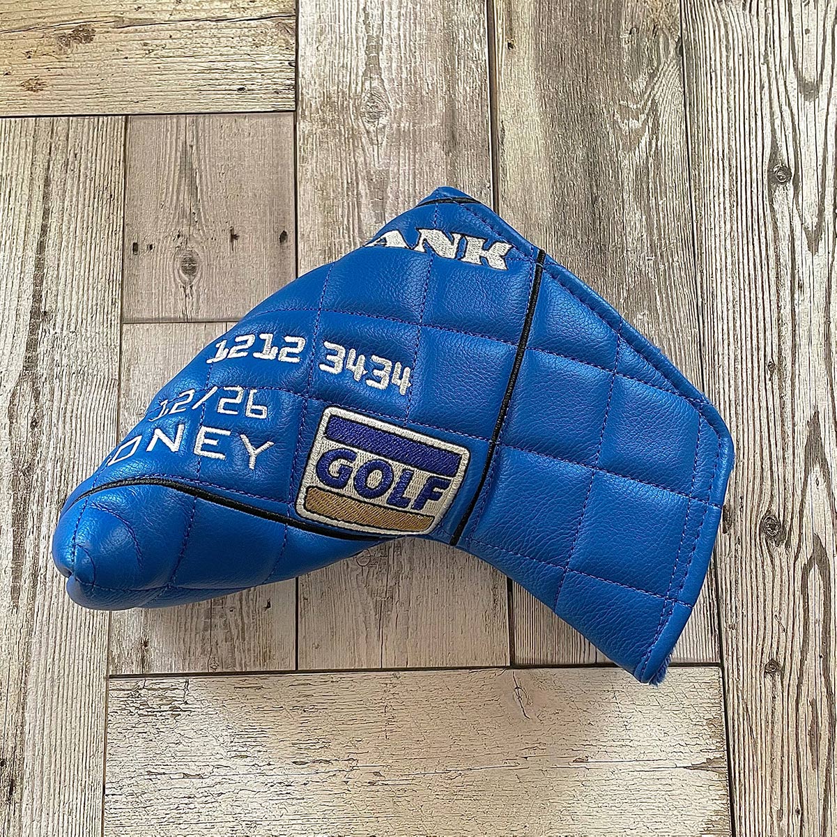 Kraken Blue Visa Card Headcover – Kraken Golf